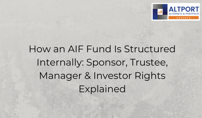 Internal Structure of AIF Funds: Roles & Governance